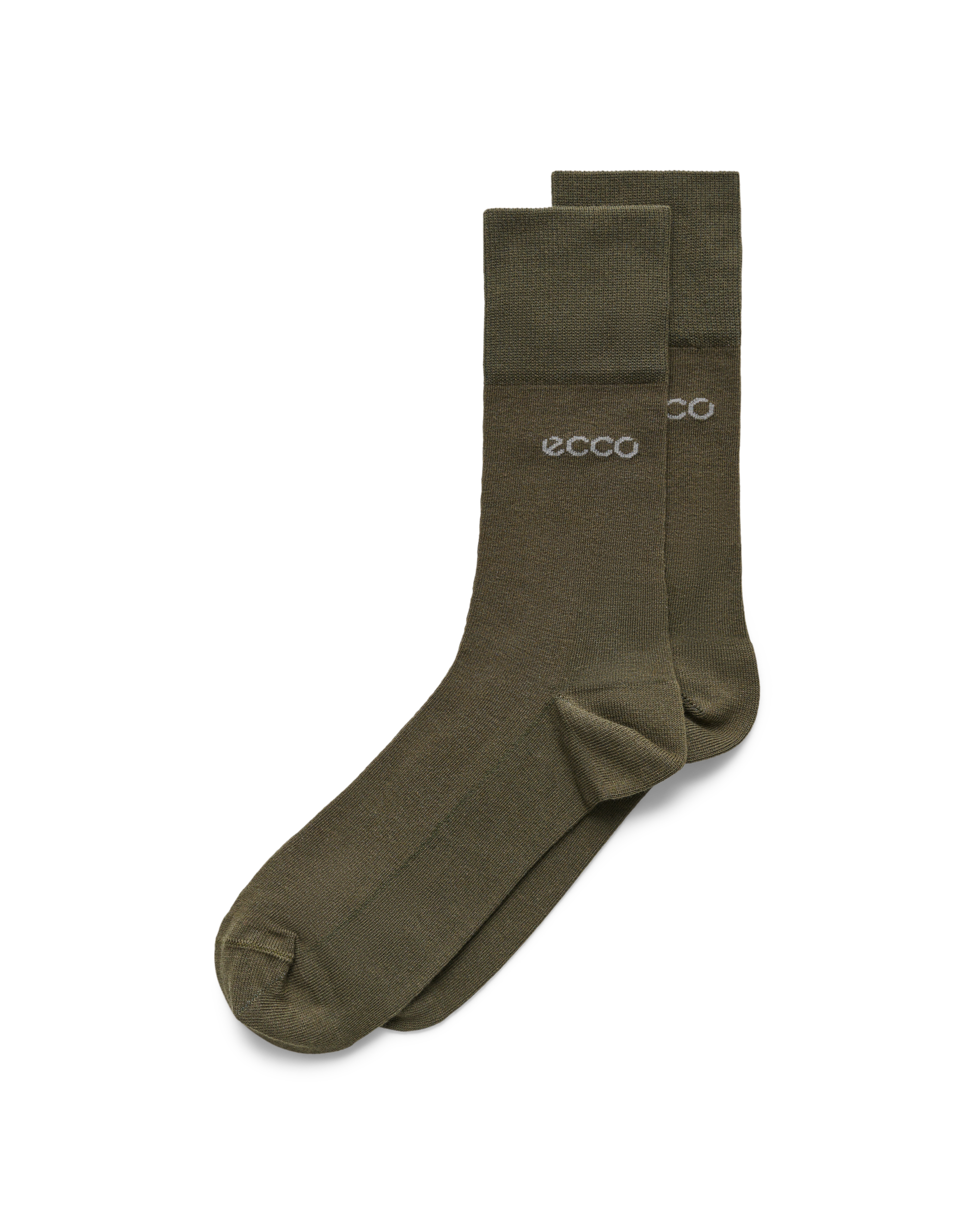Unisex ECCO® Longlife Mid-Cut Socks | Green