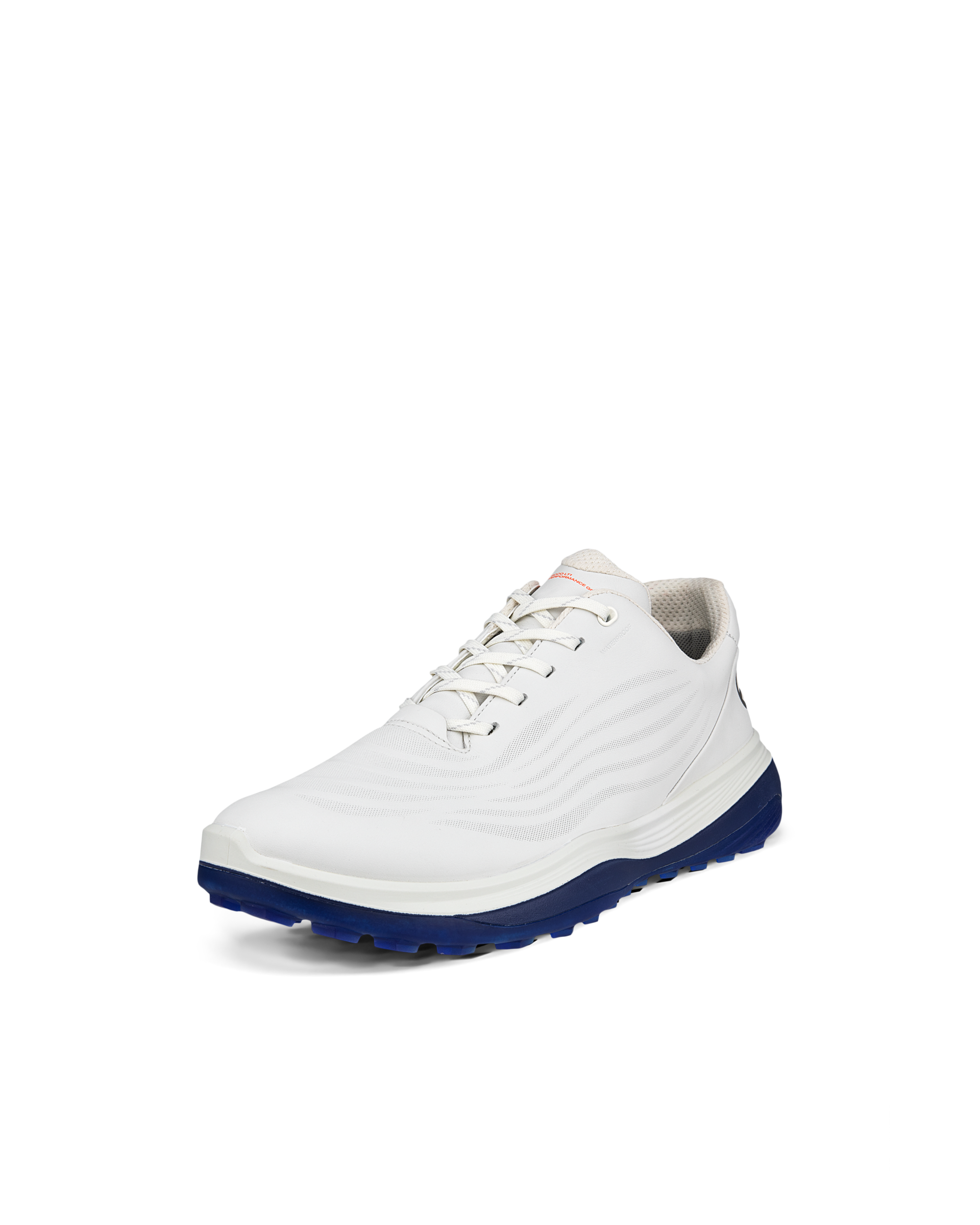 Men's ECCO® Golf LT1 Leather Waterproof Golf Shoe | White
