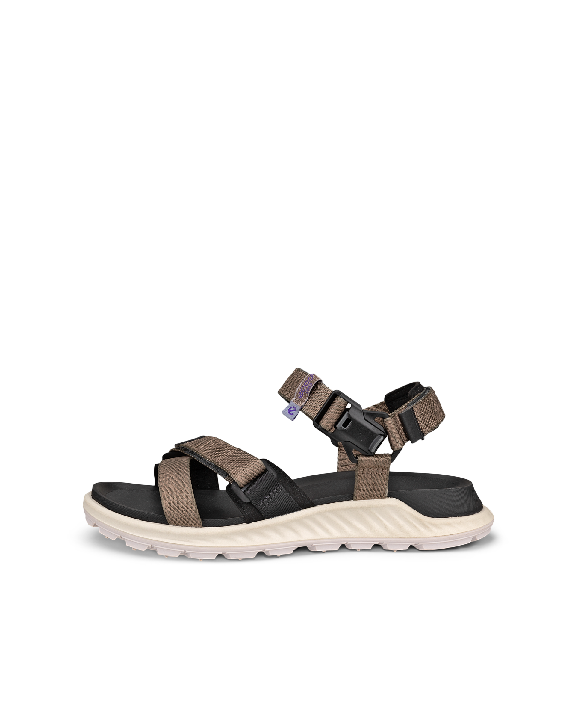 Women's ECCO® Exowrap Textile Sandal | Beige