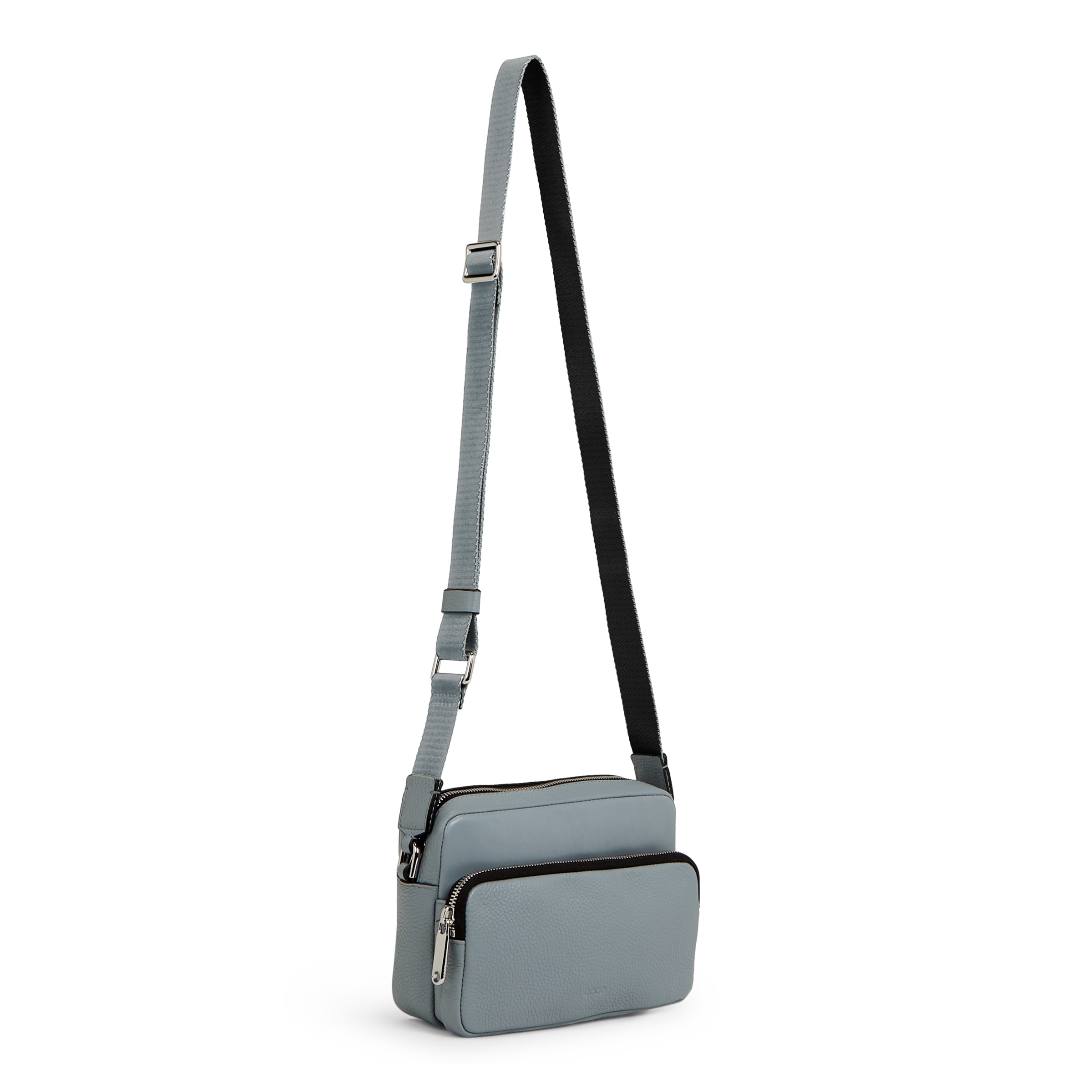ECCO® Camera Bag Leather Crossbody Bag | Grey
