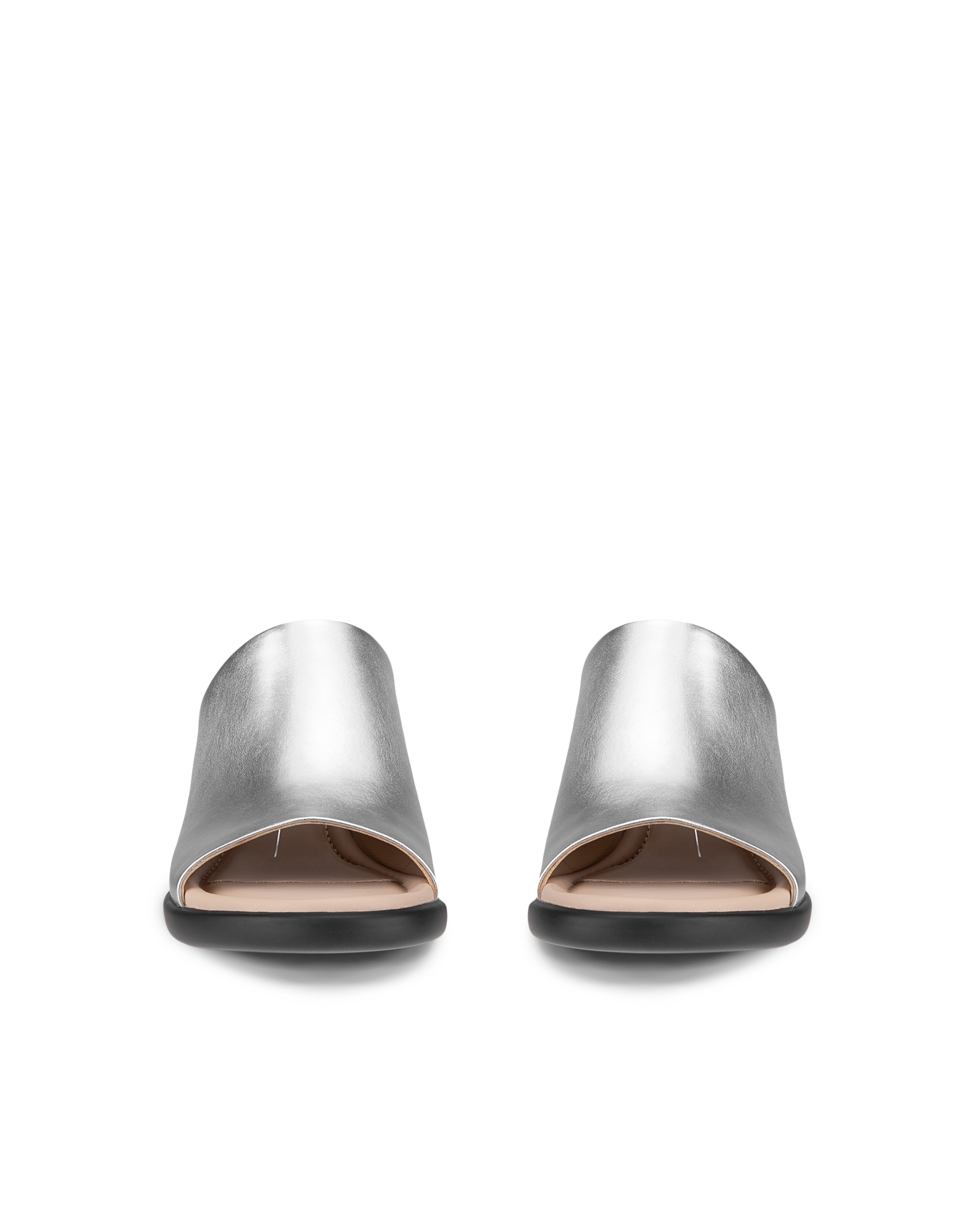 Women's ECCO® Sculpted LX 35 Leather Mule Sandal | Silver