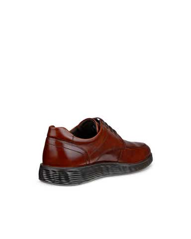 Men's ECCO® S Lite Hybrid Leather Apron Derby Shoe | Brown