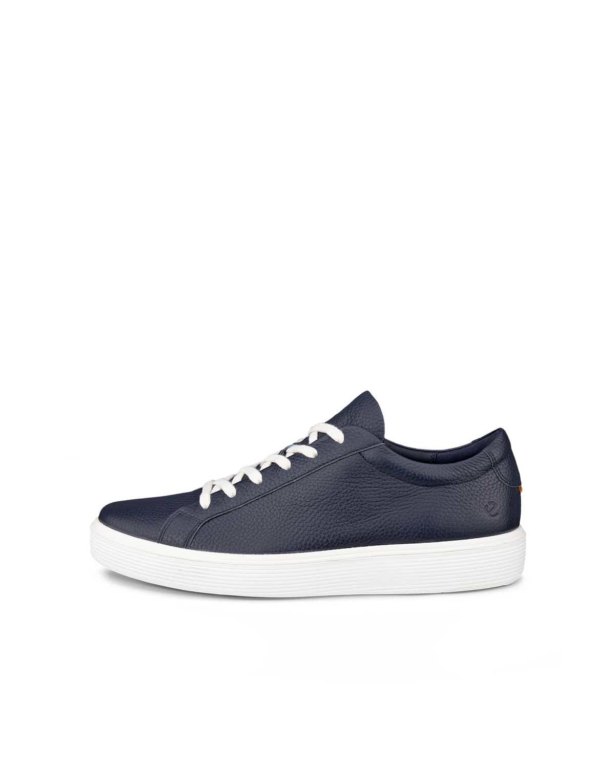 Men's ECCO® Soft 60 Leather Sneaker | Blue