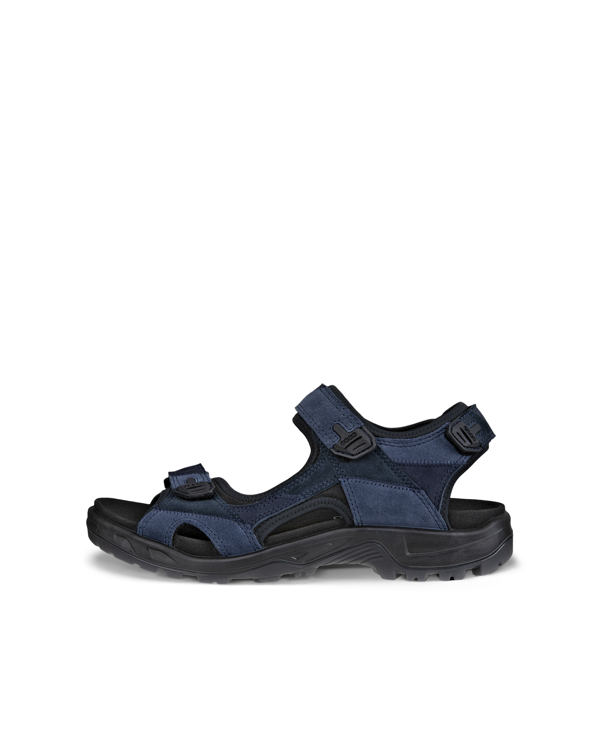 ECCO Offroad Upcycle メンズ スエードハイキングサンダル | マルチカラー