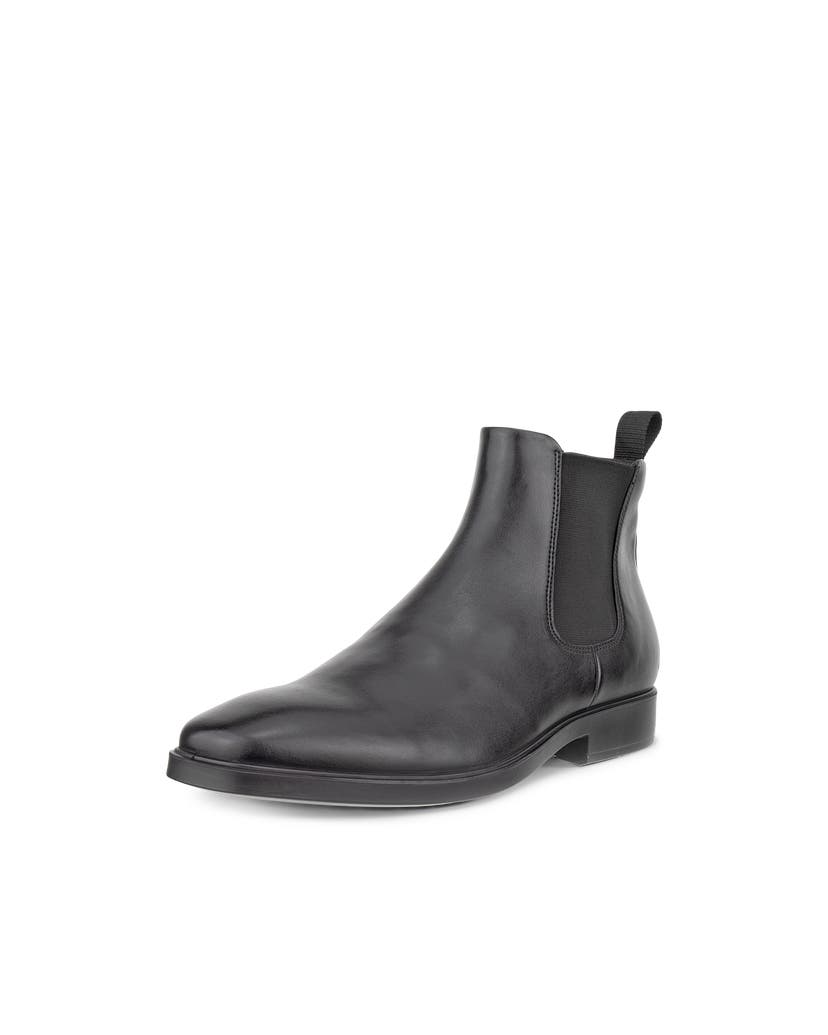 Men's ECCO® Metropole Milan Leather Chelsea Boot | Black