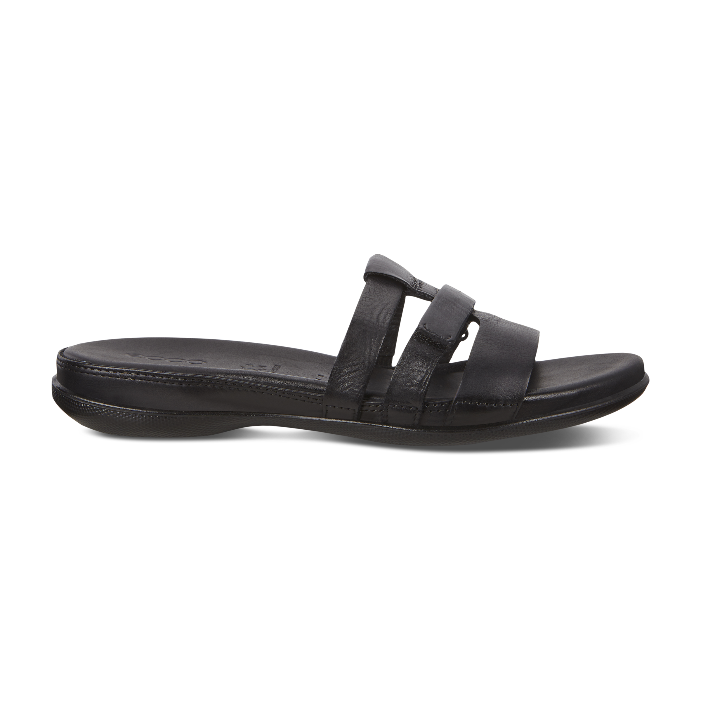 ECCO FLASH Flat Sandal | Black