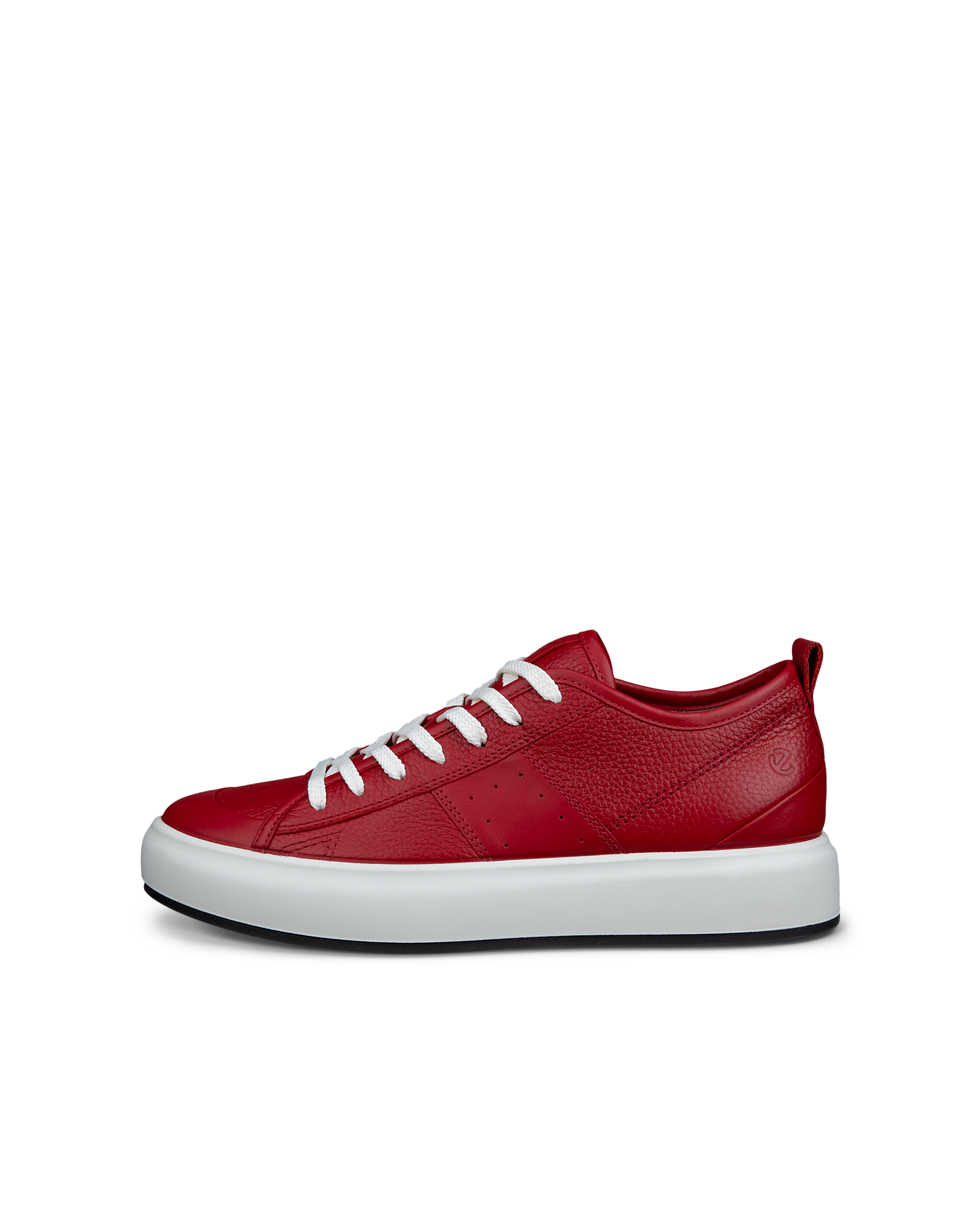 Women's ECCO® Street Ace Leather Sneaker | Red