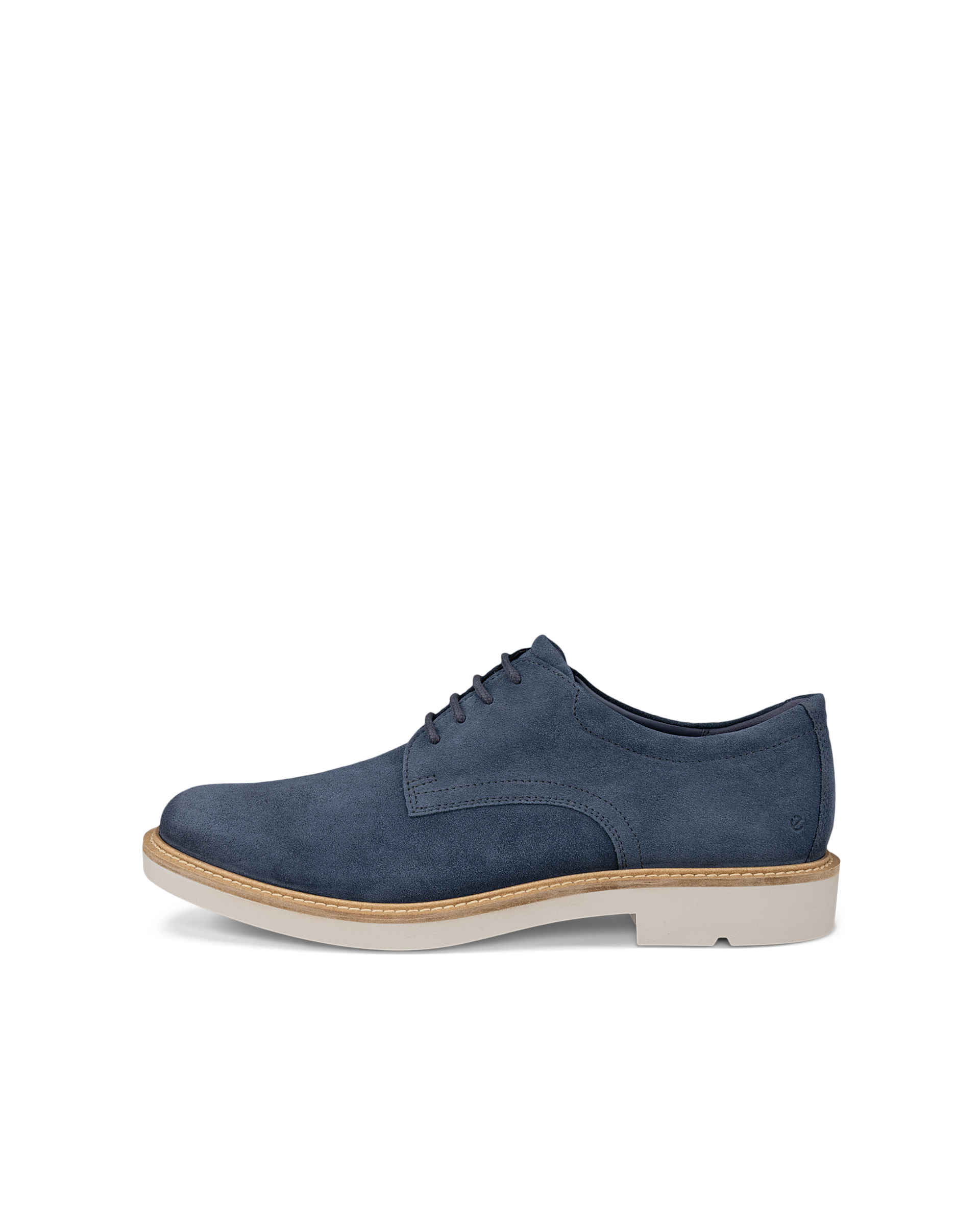 Men's ECCO® Metropole London Suede Derby Shoe | Blue