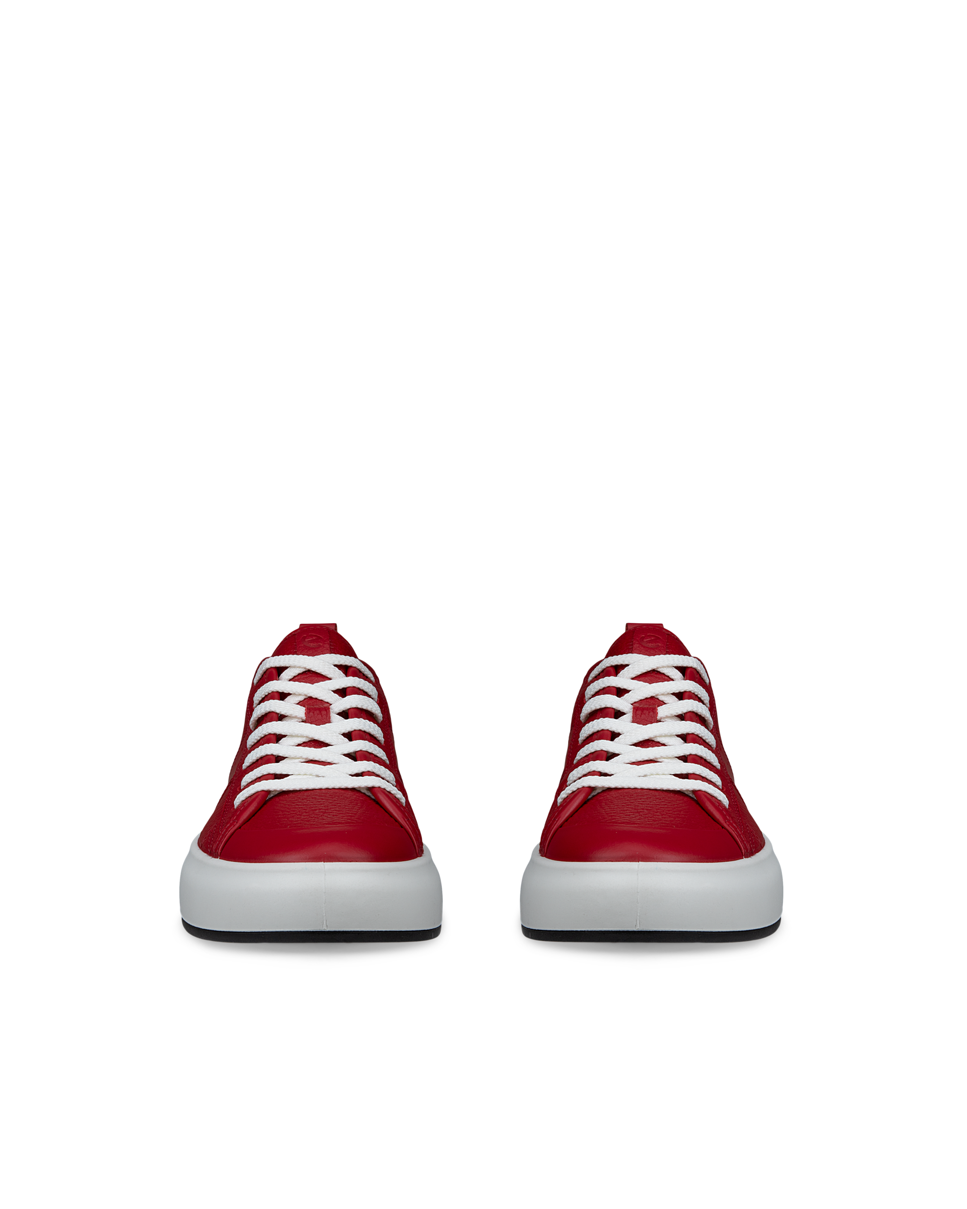 Women's ECCO® Street Ace Leather Sneaker | Red