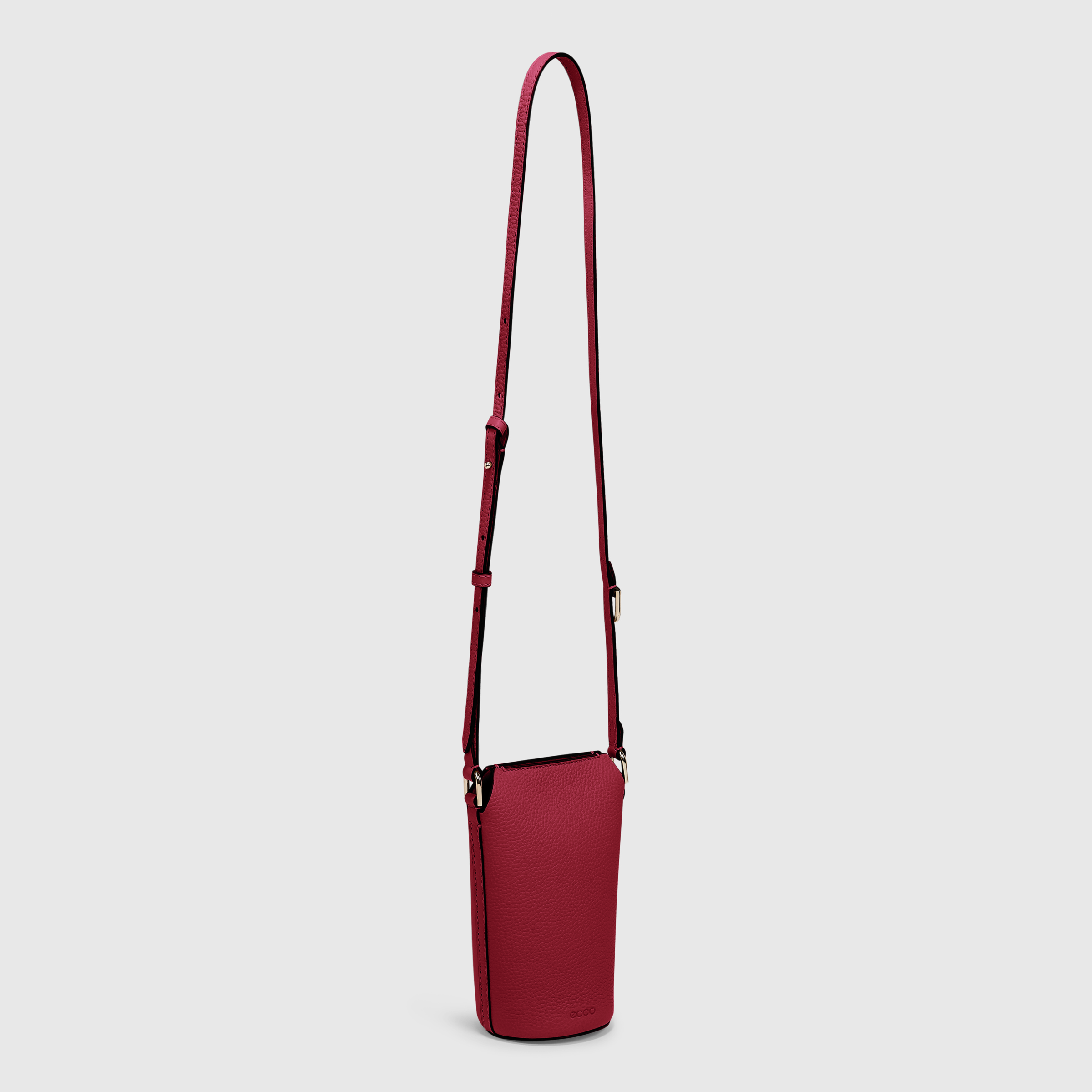 ECCO® Pot Leather Crossbody Bag | Red