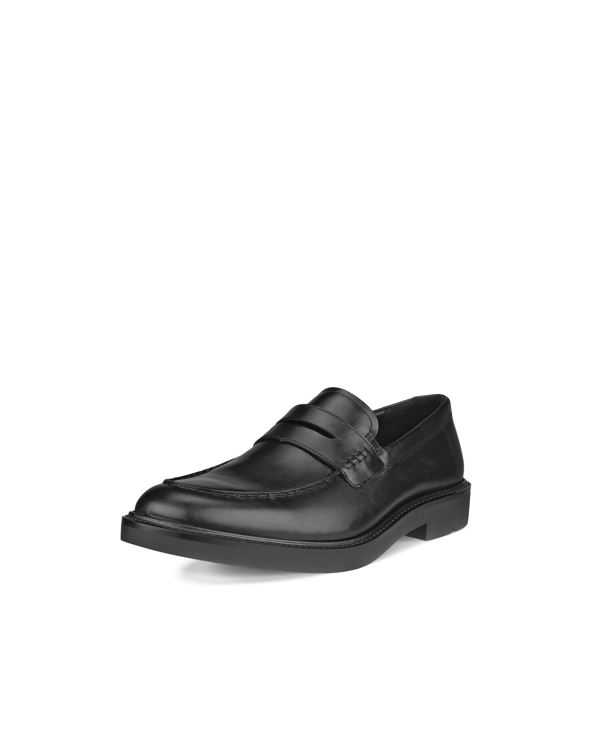 Men's ECCO® Metropole London Leather Penny Loafer | Black