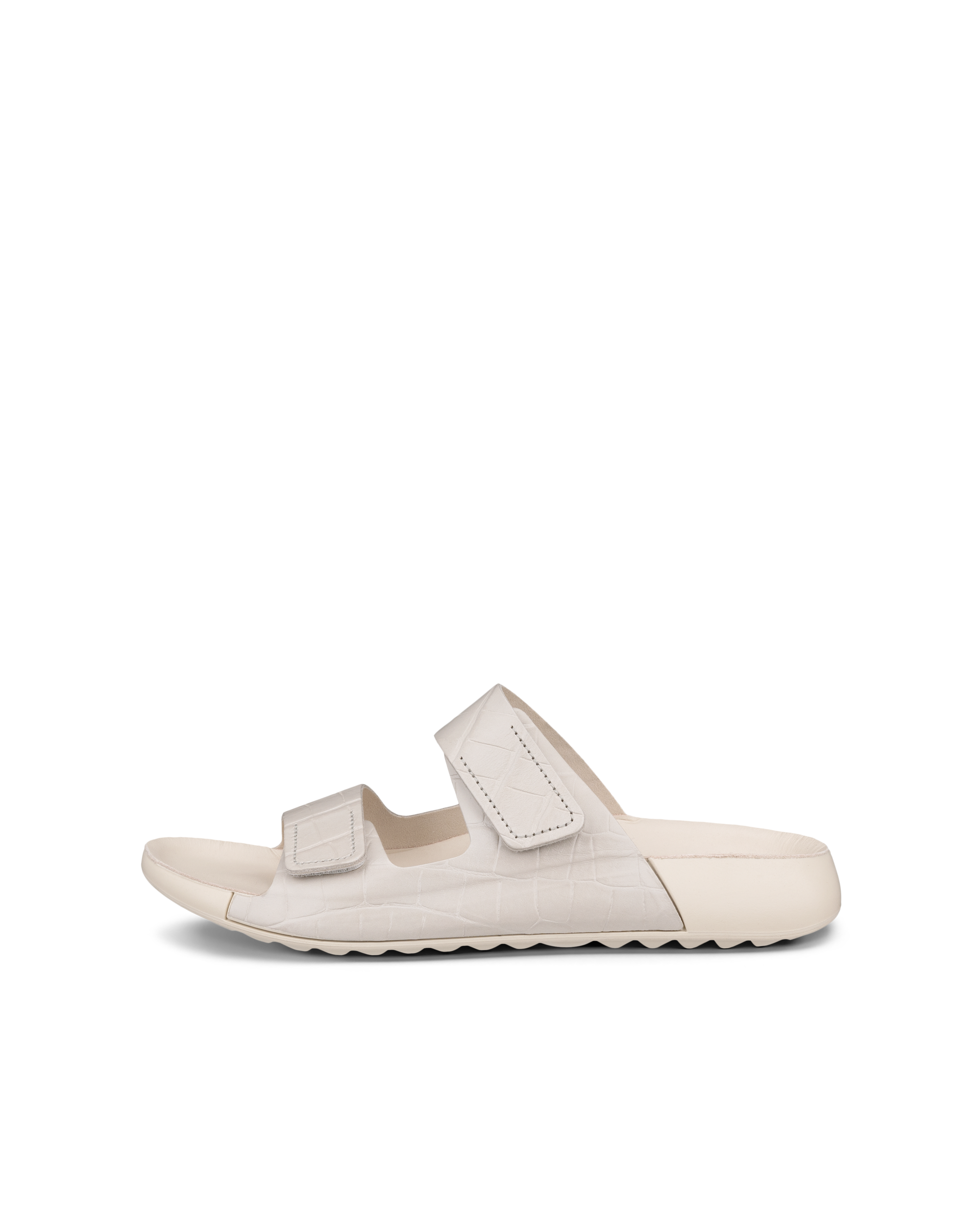 Women's ECCO® Cozmo Leather Two Strap Sandal | Beige