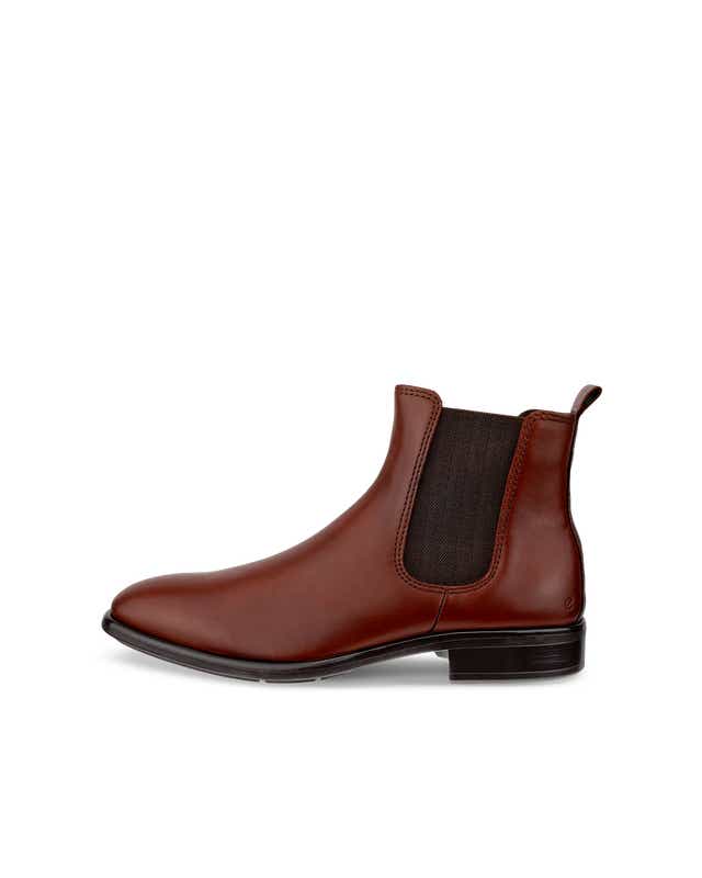 ECCO® Citytray Herren Chelsea Boot aus Leder | Braun