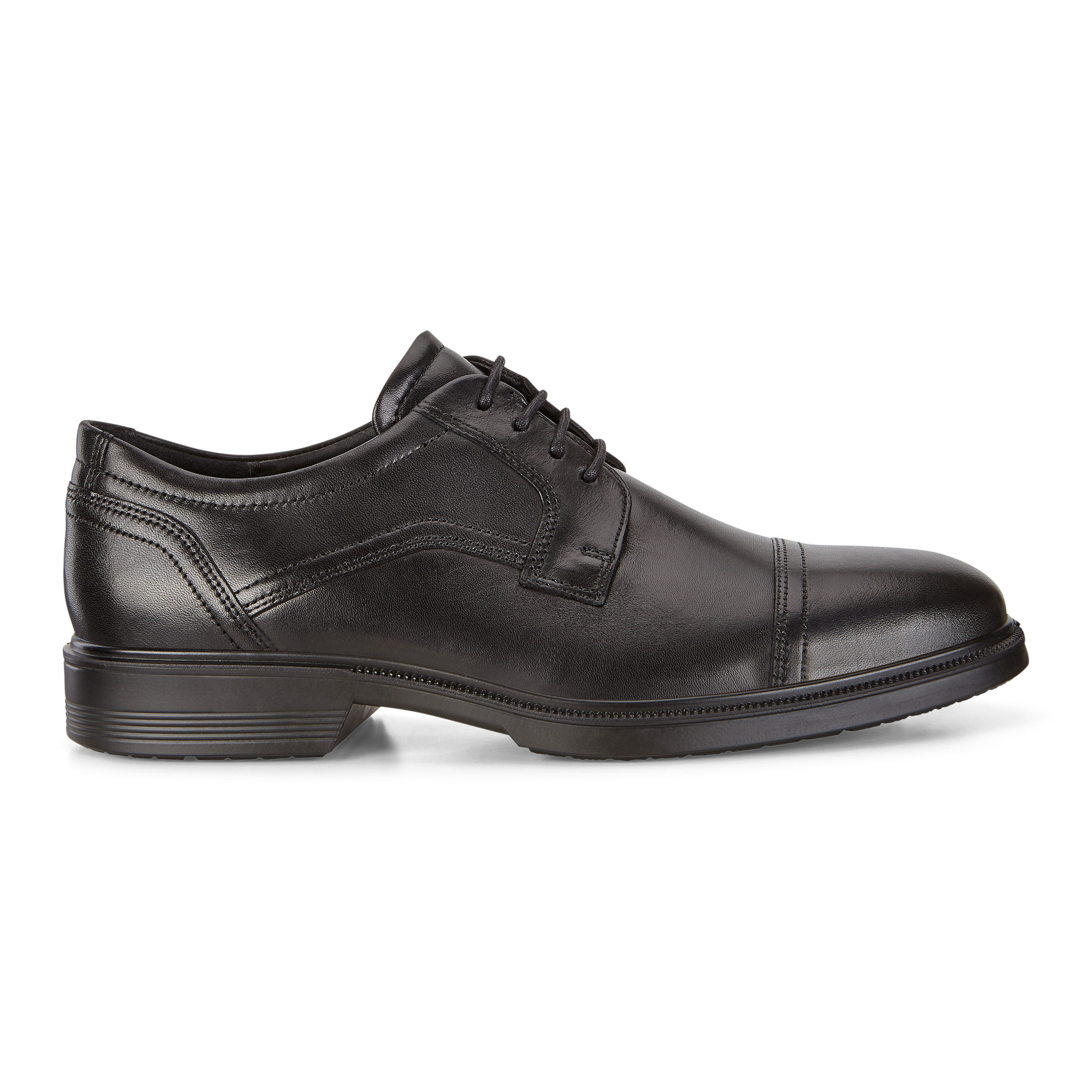 ECCO Lisbon Cap Toe Tie | Black