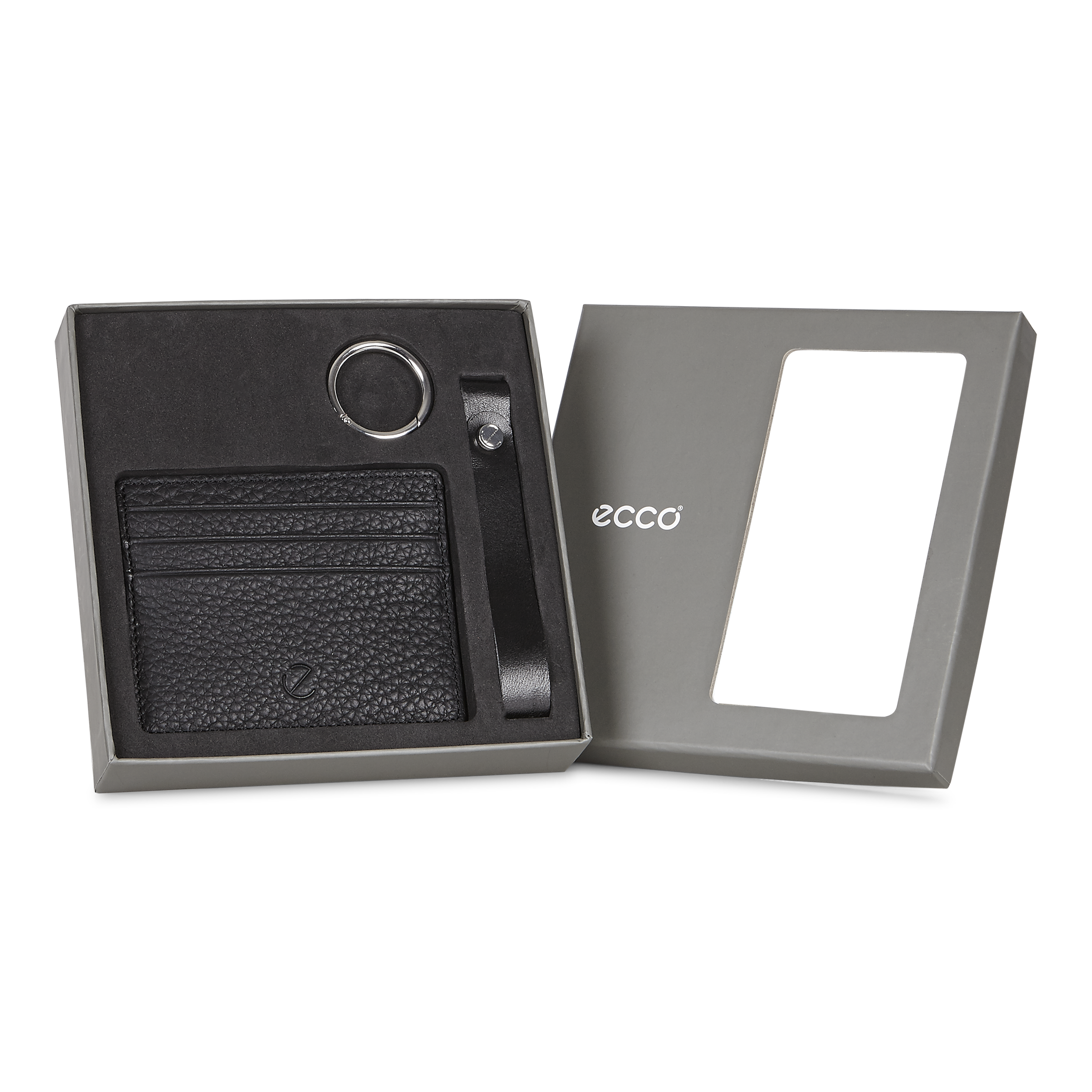 ECCO Arne RFID Card Case Gift | Black