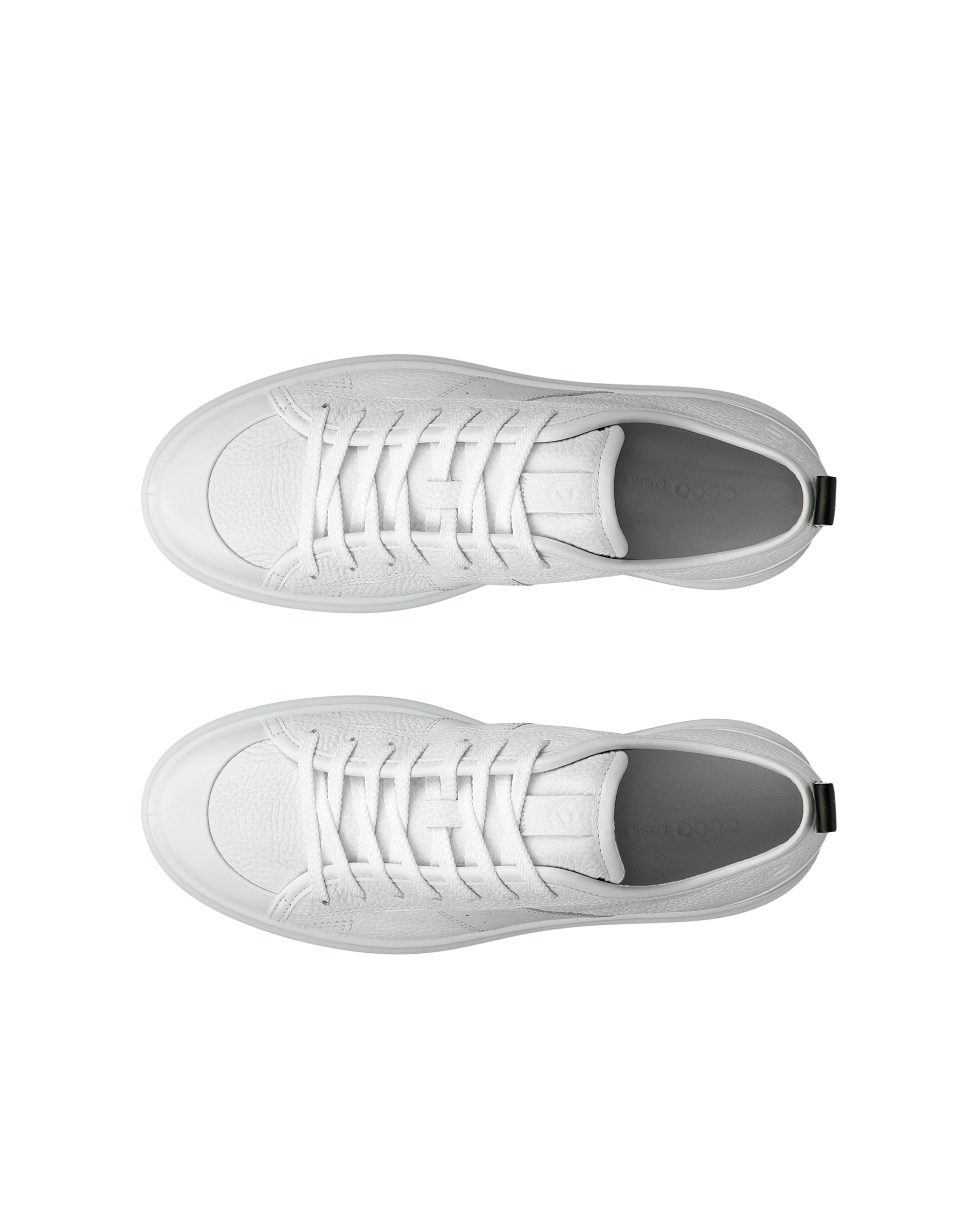 Women's ECCO® Street Ace Leather Sneaker | White