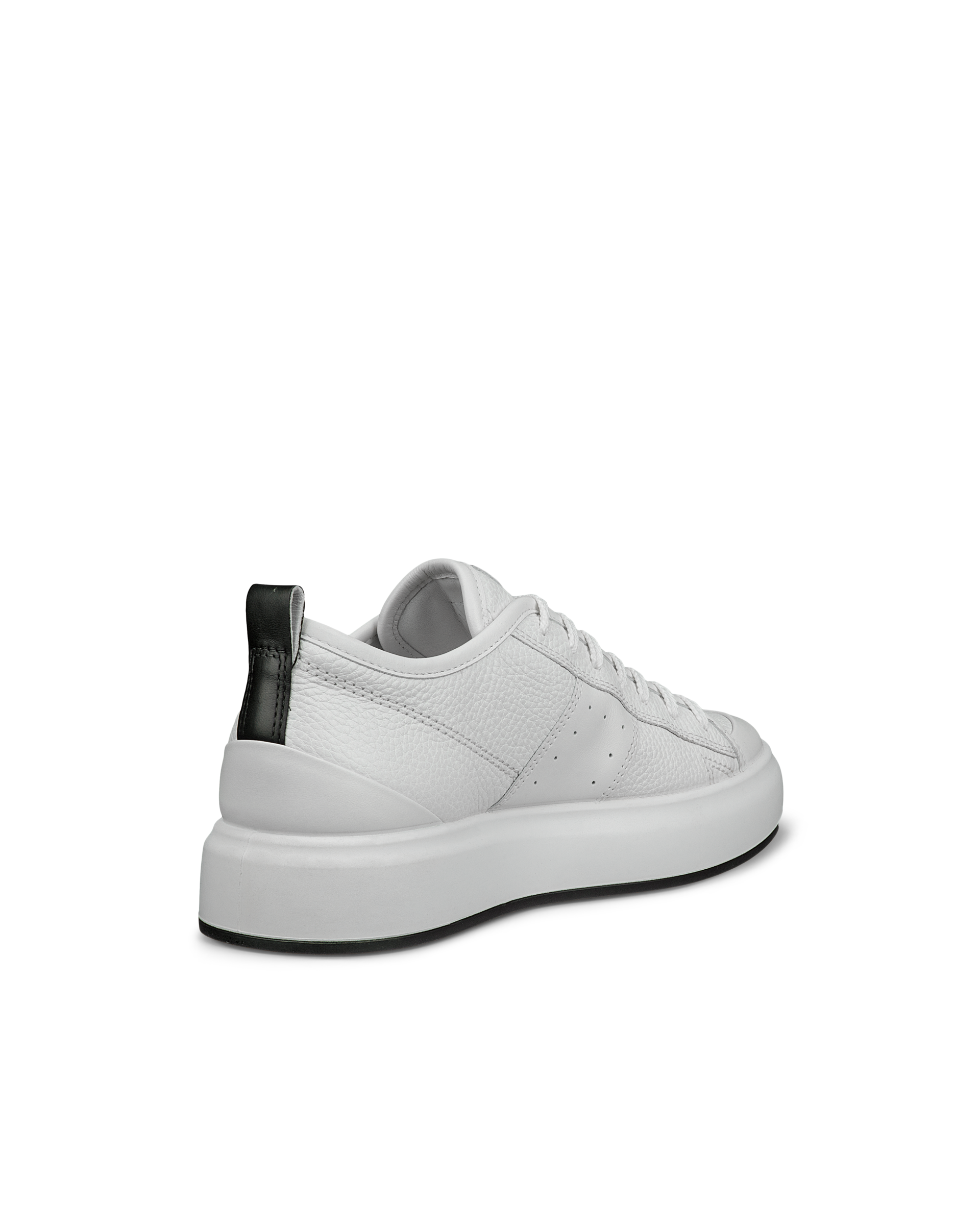 Women's ECCO® Street Ace Leather Sneaker | White
