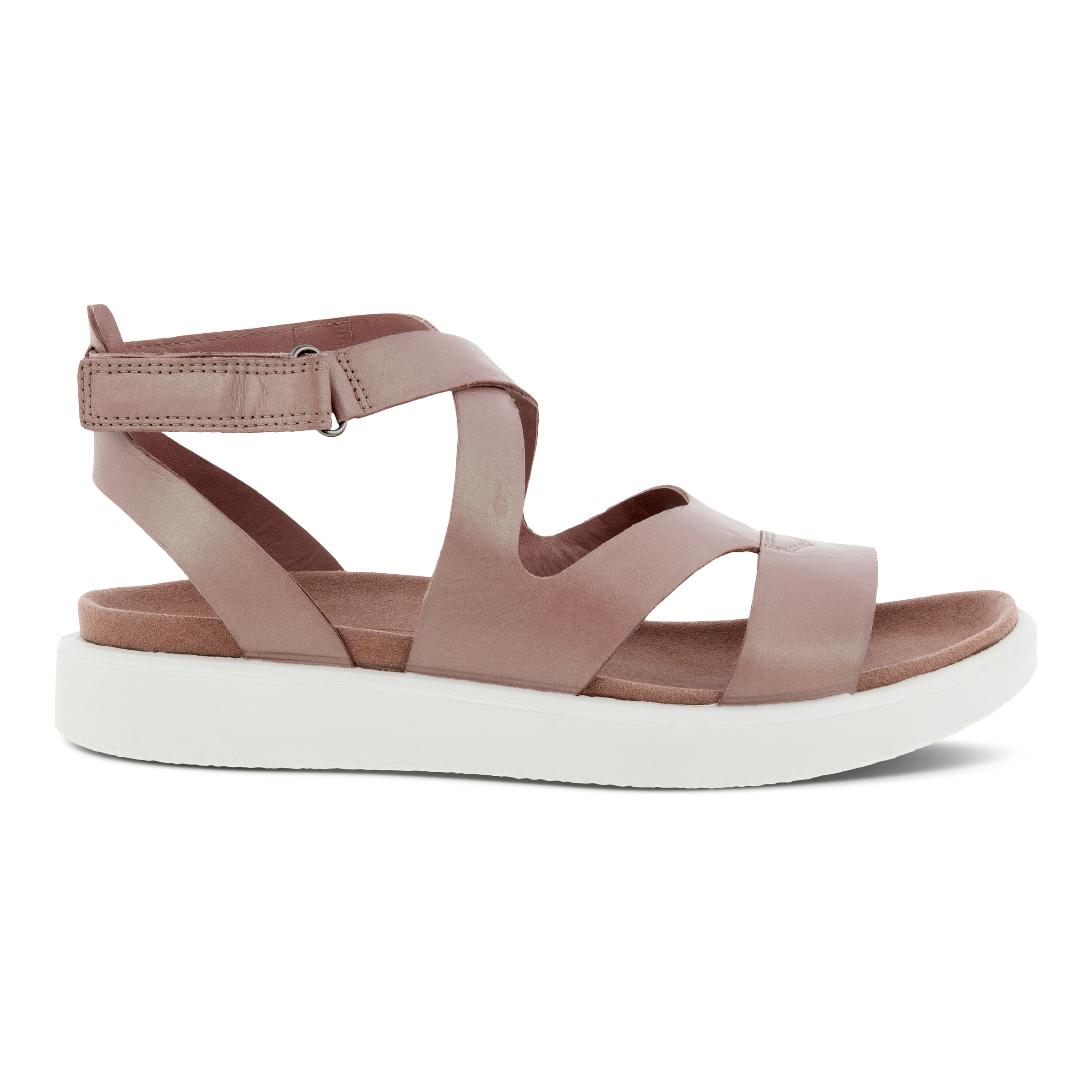 ECCO FLOWT W Flat Sandal | Brown