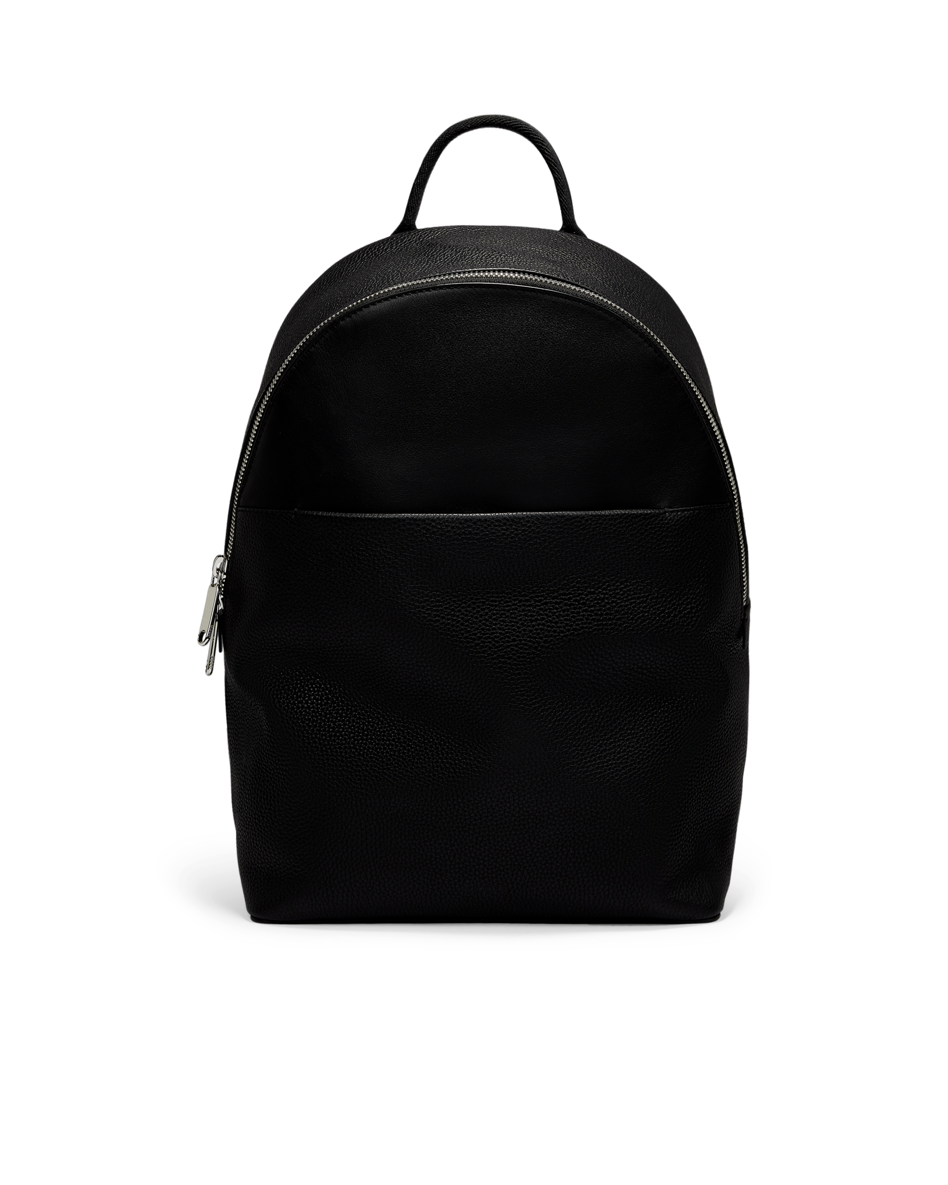 ECCO® Textureblock Leather Backpack | Black