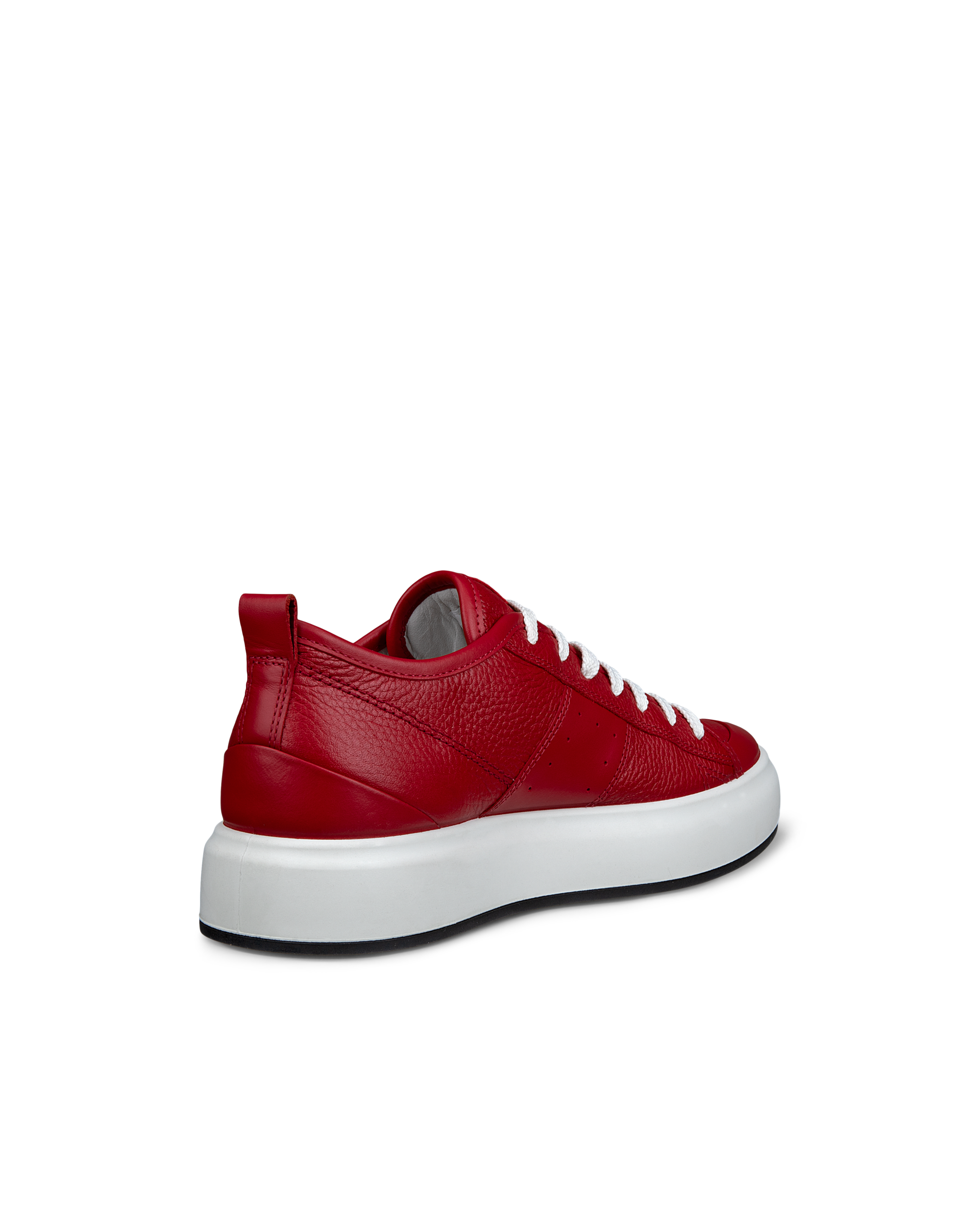 Women's ECCO® Street Ace Leather Sneaker | Red